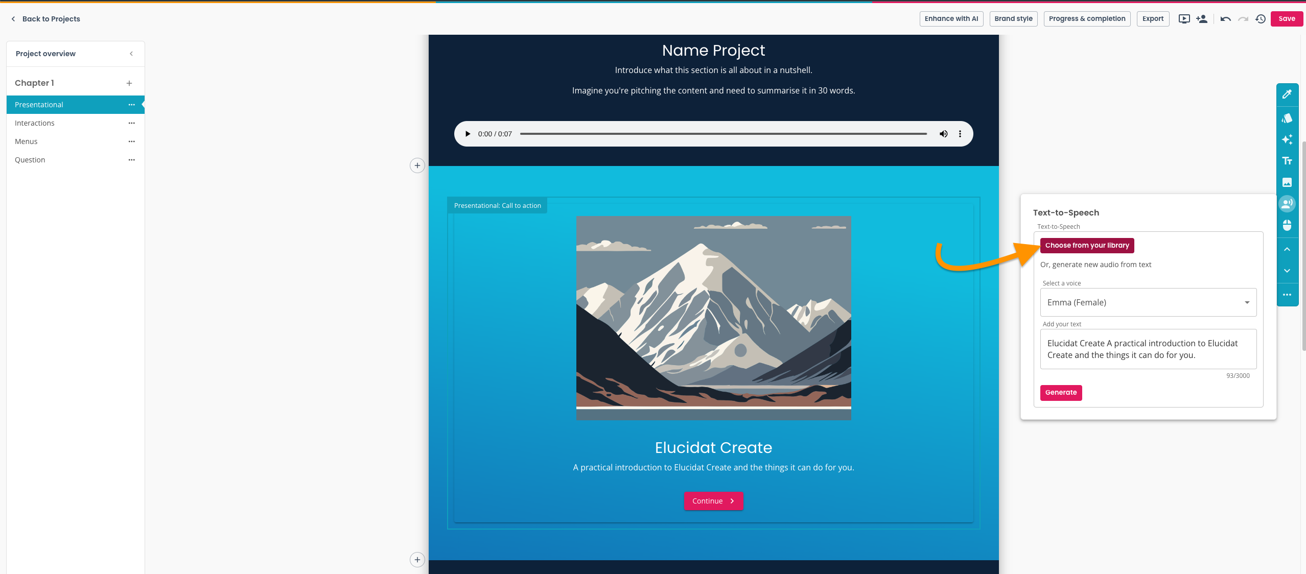 Creating text-to-speech audio to increase the accessibility of your ...