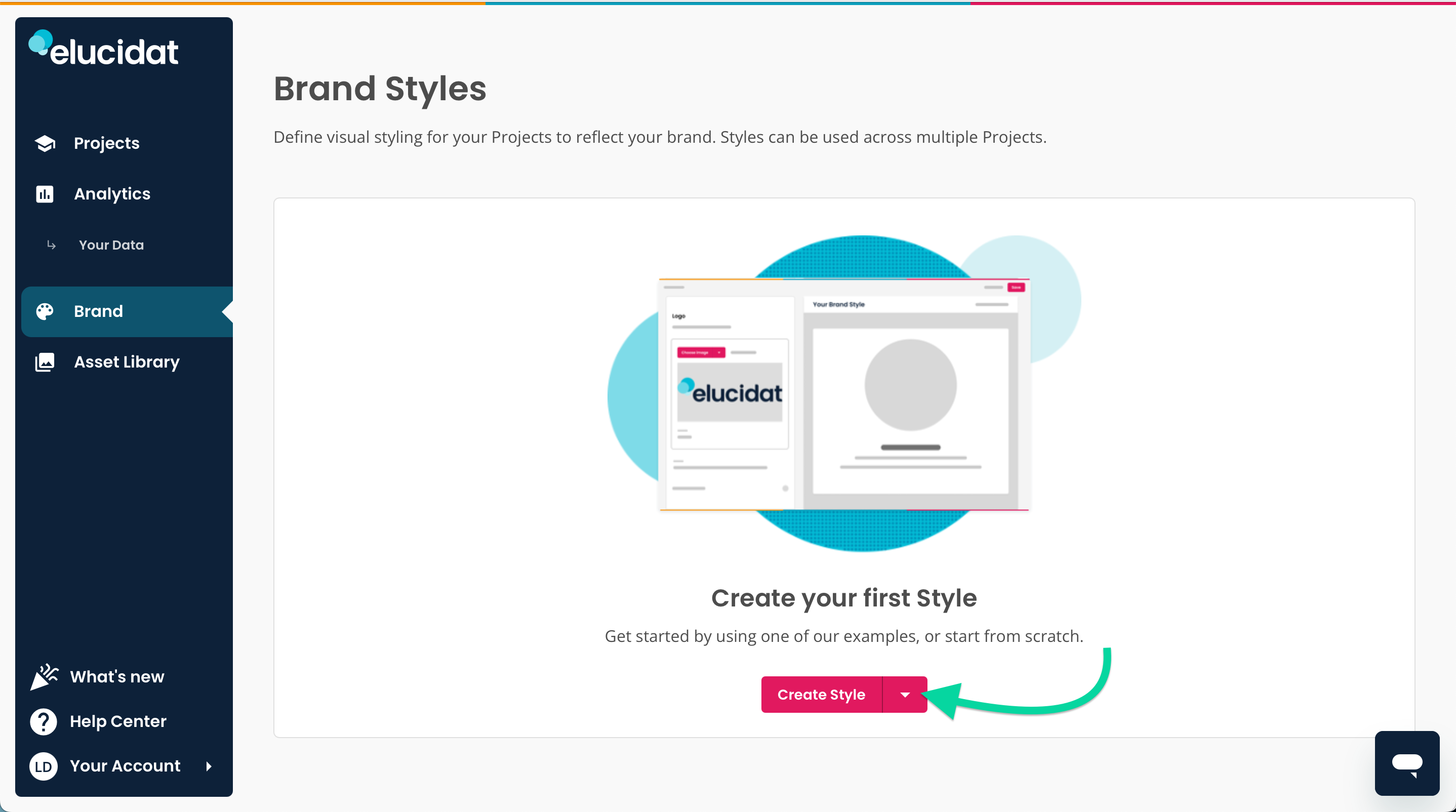 Creating a Brand Style – Elucidat Create Help Center