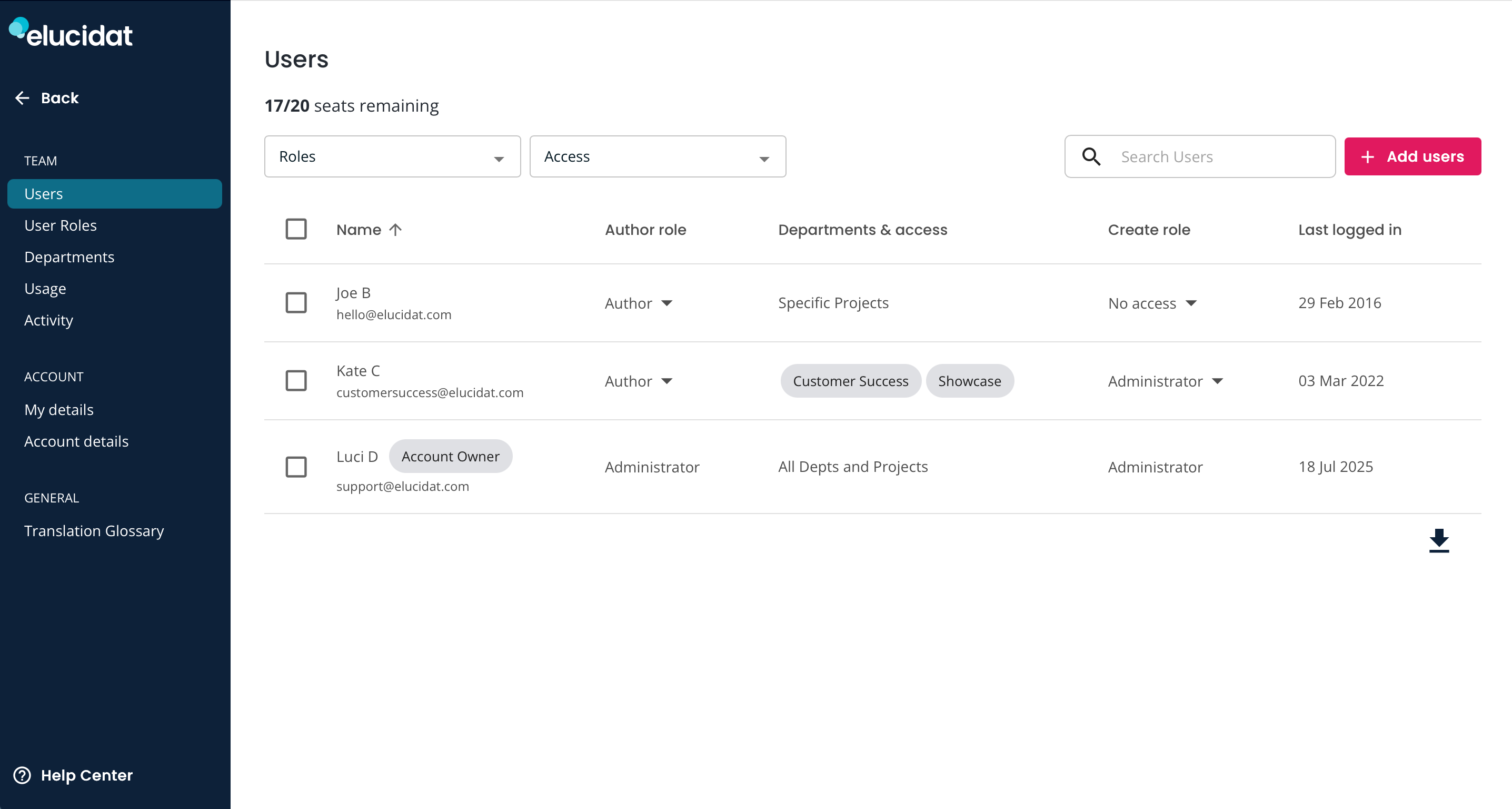 Administrator checklist: preparing your team for Elucidat Create – Elucidat Create