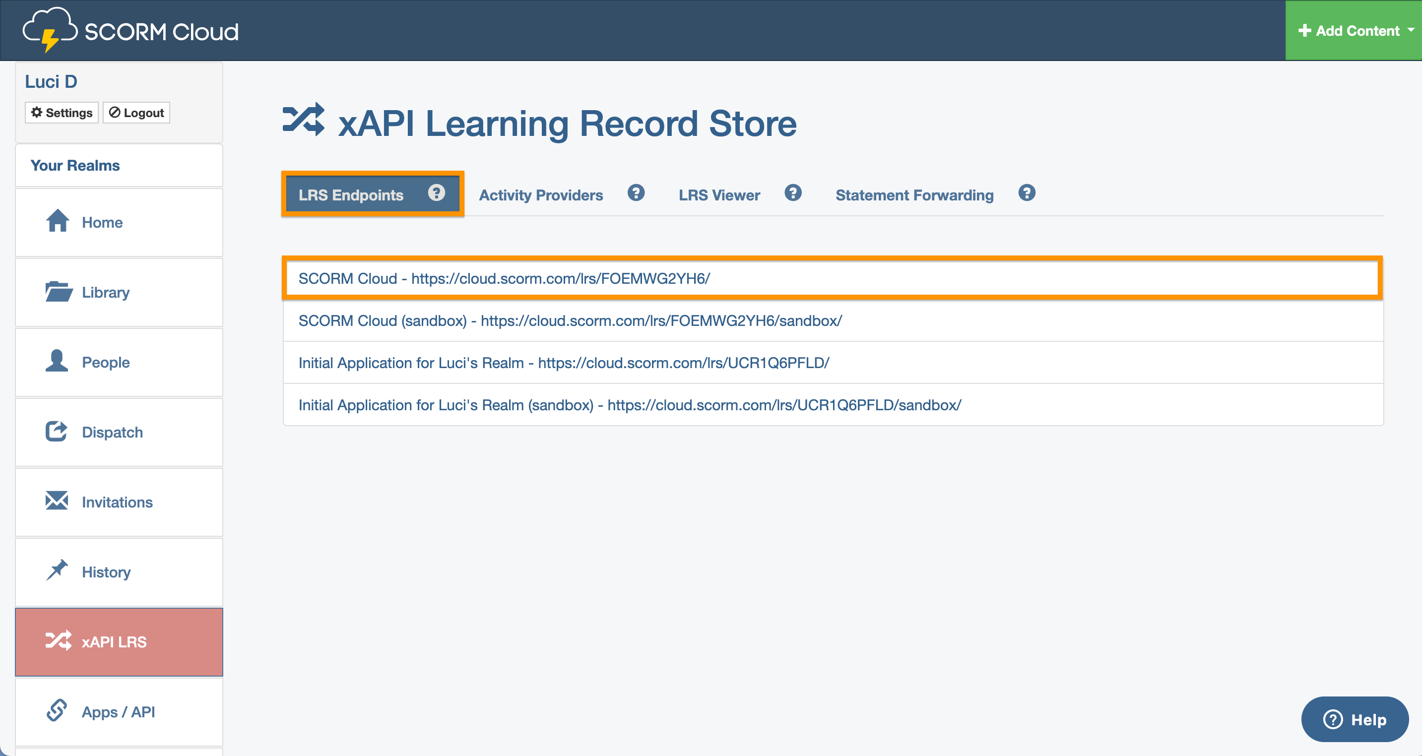 Start tracking xAPI data with SCORM Cloud and Elucidat – Elucidat Create Help Center